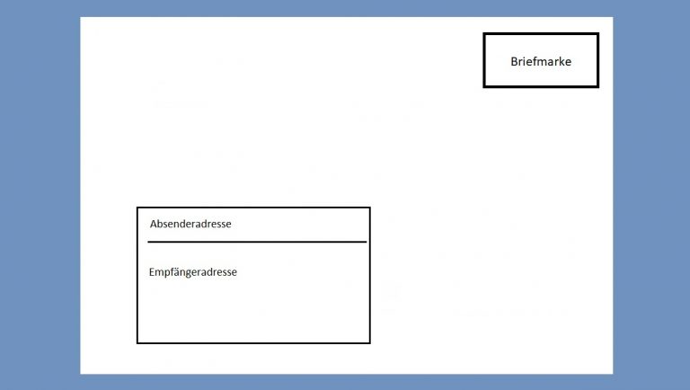 Brief mit und ohne Fenster richtig beschriften - pakete-verfolgen.de